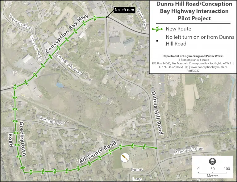 Conception Bay South to Launch New Traffic Pilot Project | VOCM