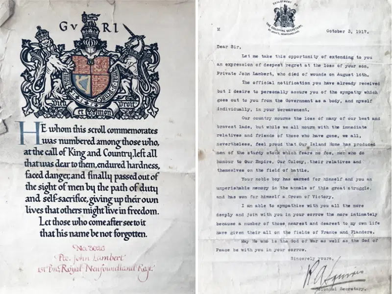 Remains of Newfoundlander Killed During WWI to Be Buried in Belgium | VOCM