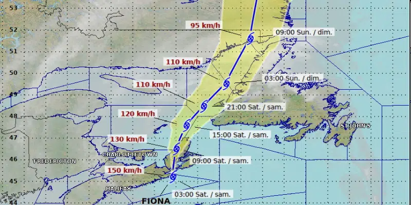 Meteorologist Warning Residents About Track of Fiona | VOCM