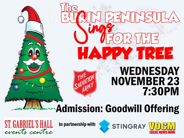 The Burin Peninsula Sings For The Happy Tree | VOCM