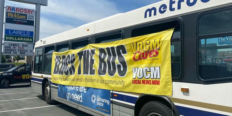 Block the Bus Reaches Goal of 1,000 Backpacks for Students Across NL | VOCM