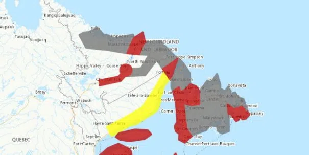 Special Weather Statements Out Across Province | VOCM