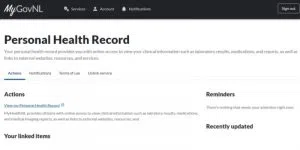 Province’s New Digital Health Record Up and Running | VOCM