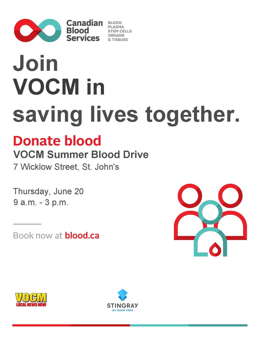 VOCM Summer Blood Drive | VOCM