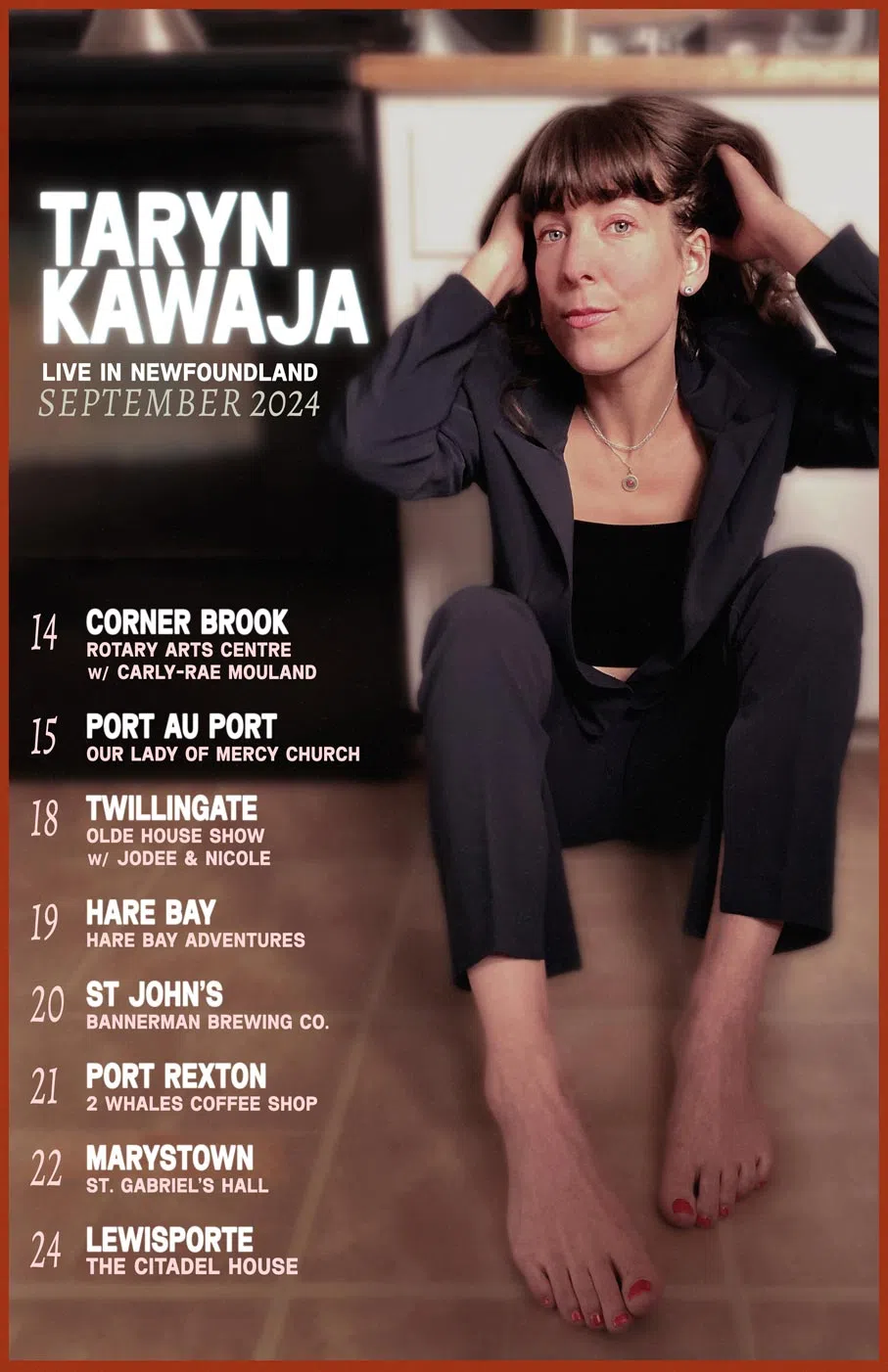 Taryn Kawaja Live In Newfoundland | VOCM