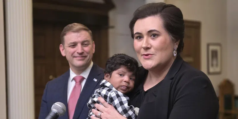 Howell Masters Multitasking Mom/Minister Duties in the House | VOCM