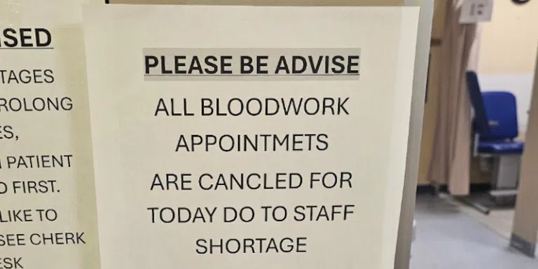 Blood Collection Unavailable at Health Sciences Today; NAPE Raises ...
